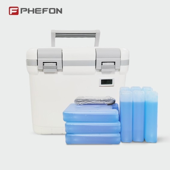 Medical Cooler Box Vaccine Blood Transport Box With Ice Brick