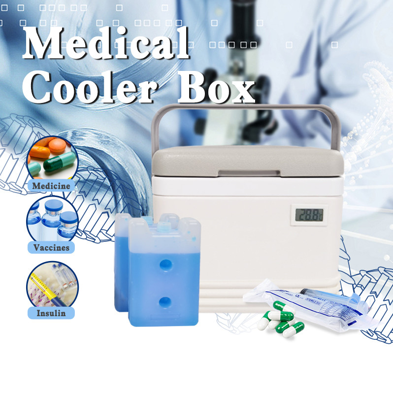 Temperature Display Medical Cooler Box for Cold Chain Storage and ...