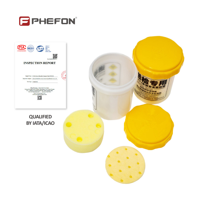 UN3373 UN2900 UN2814 Box Biological Sample Container 12~20 Tubes